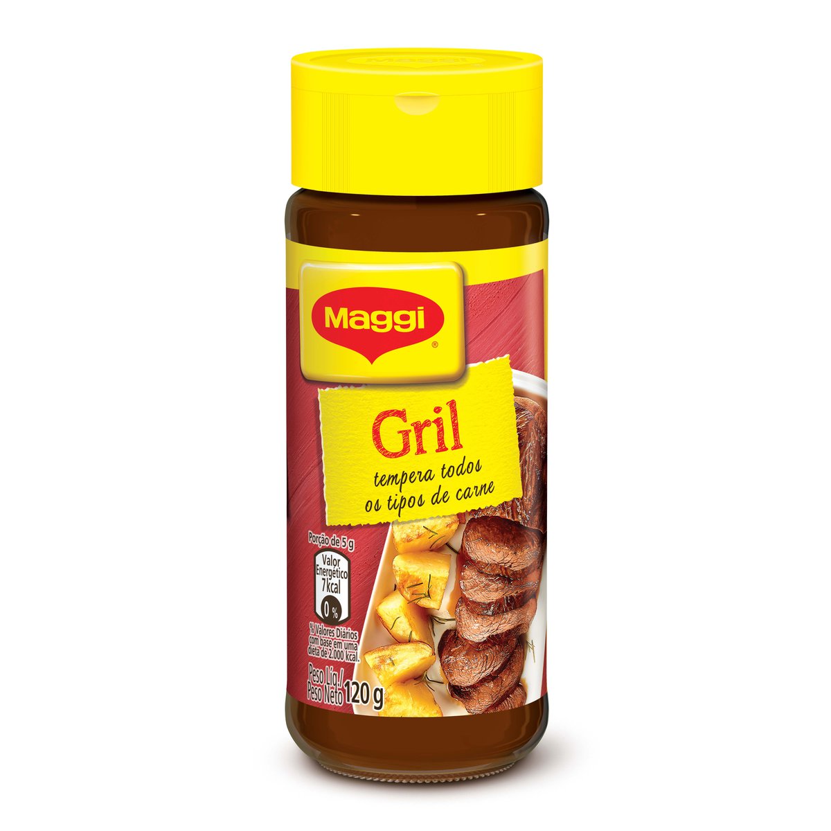 Tempero Maggi Gril 120G - Central Supermercados